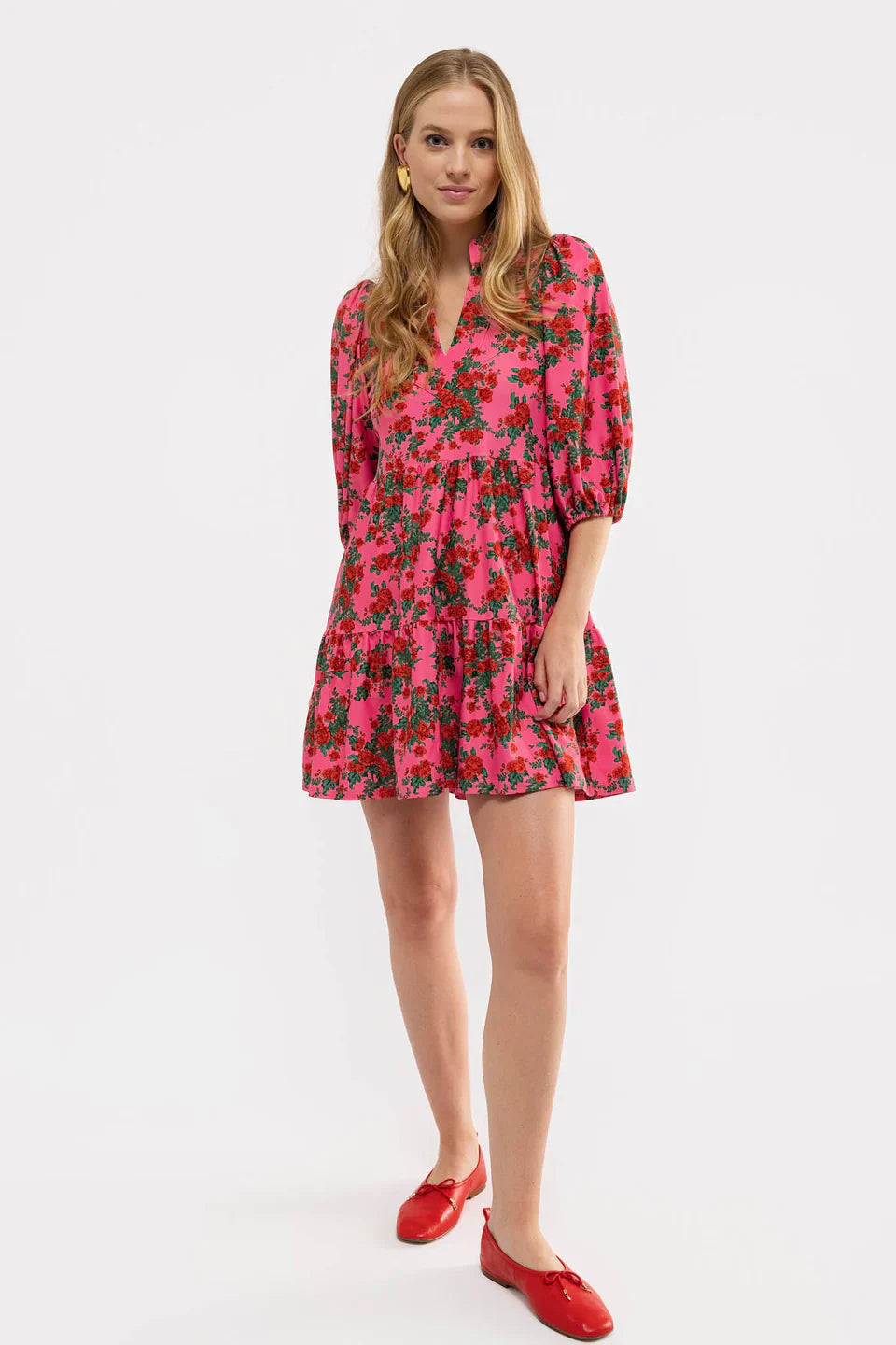 Tory Shrub Rose Dress – Christy M Boutique 6700 Snider Plaza Dallas TX ...